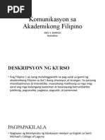 Filipino 11 Module 1 | PDF
