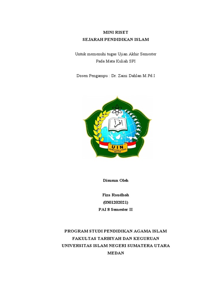 Mini Riset Fiza Raudhoh | PDF