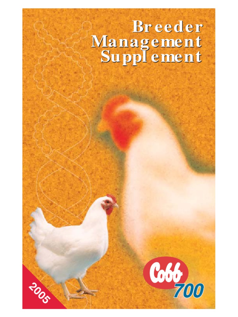 Cobb 700 Breeder Management Supplement 2005 | PDF | Pound (Mass ...