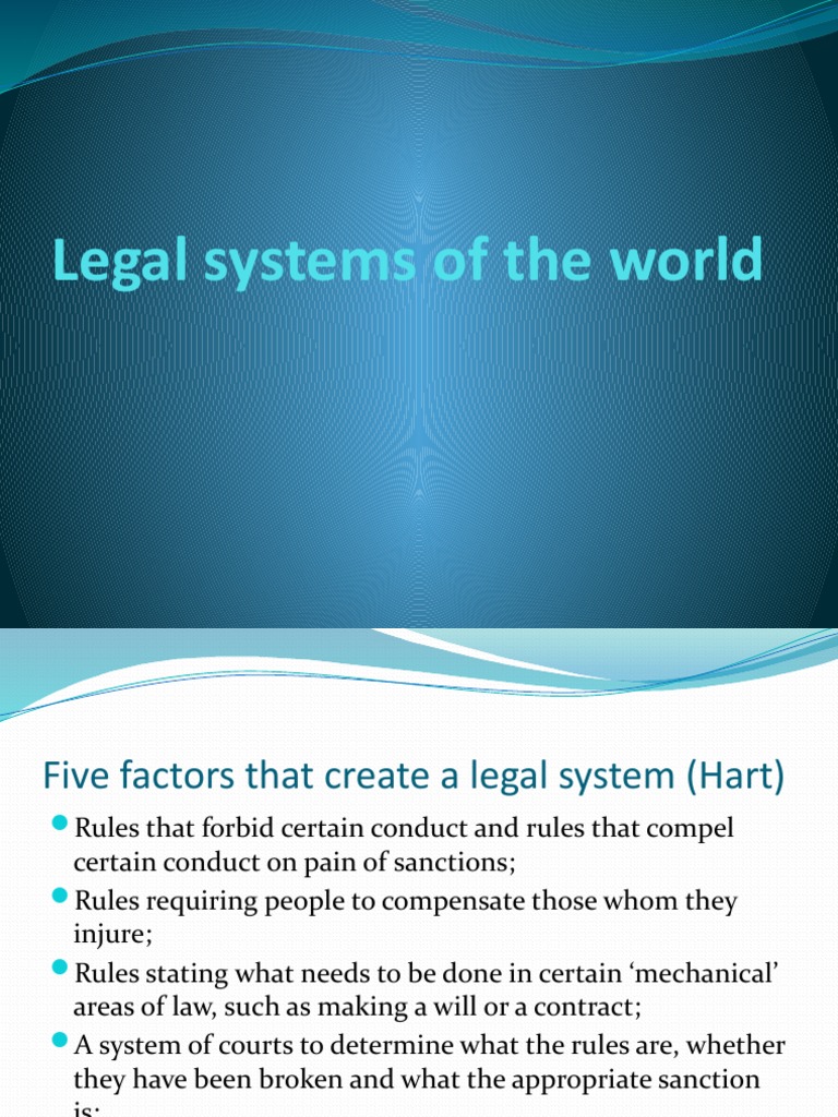 Overview of Global Legal Systems | PDF | Precedent | Common Law