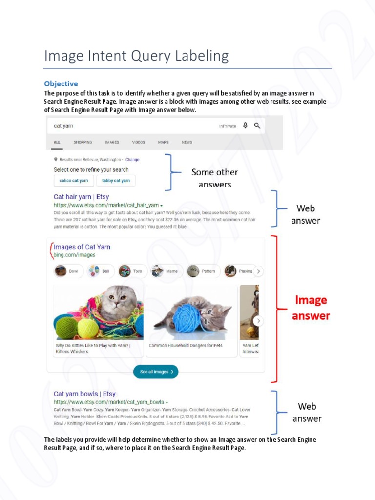 Image Intent Query Labeling: Objective | PDF | Information Retrieval ...