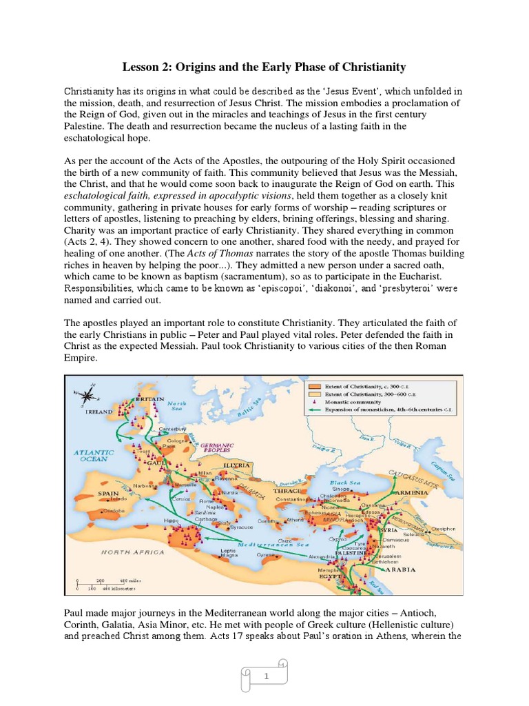 The Rise of Early Christianity: Exploring the Origins, Spread, and ...