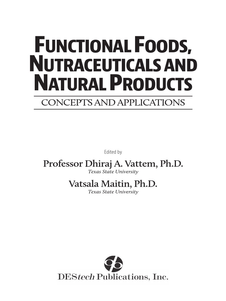 FUNCTIONALFOODS | PDF | Foods | Omega 3 Fatty Acid