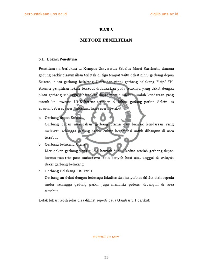 Bab 3 Metode Penelitian | PDF