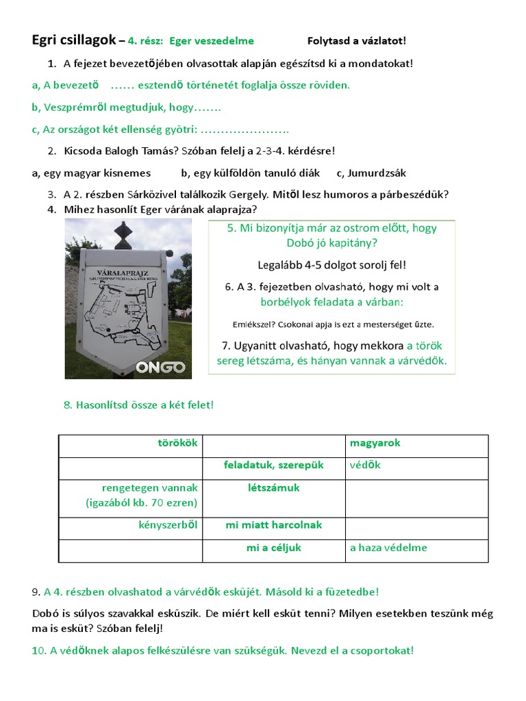 Egri Csillagok 4. Fejezet | PDF