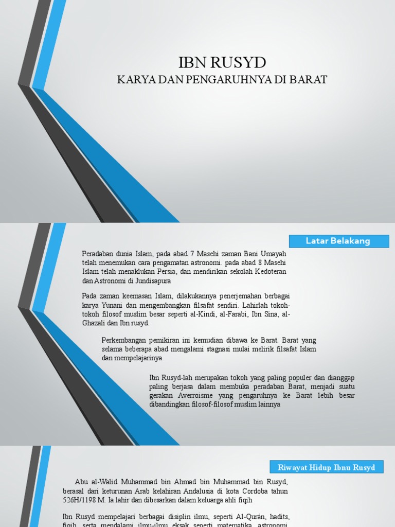 Ibn Rusyd | PDF | Agama & Spiritualitas