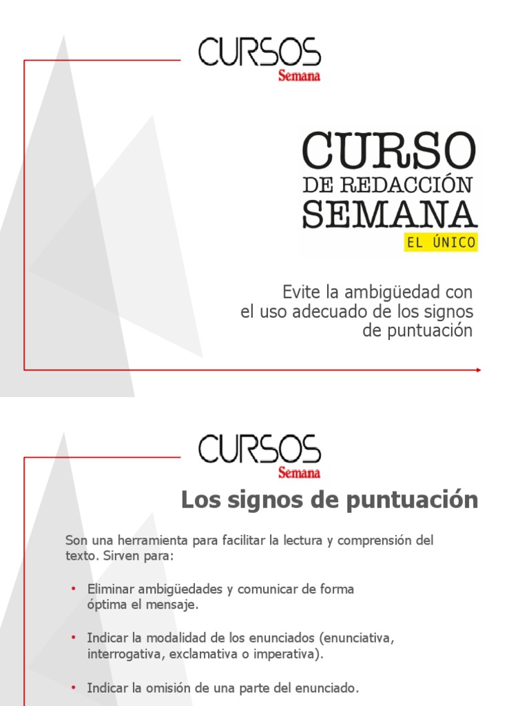 Sesión 3 y 4 Uso adecuado de los signos | PDF | Puntuación | Comillas