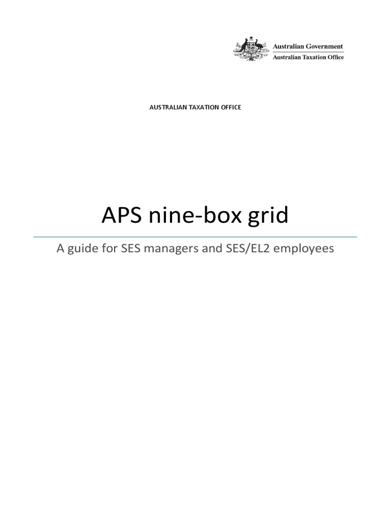 APS Nine-Box Grid: A Guide For SES Managers and SES/EL2 Employees | PDF ...