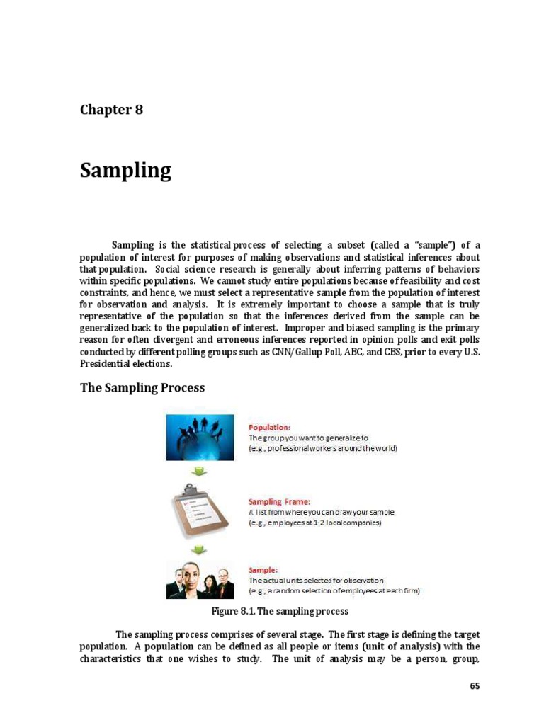 2012 Bhattacherjee-SSR PMP Chapter8 | PDF | Standard Error | Sampling (Statistics)