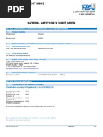 Msds Ch3cooh | PDF | Toxicity | Respiratory System