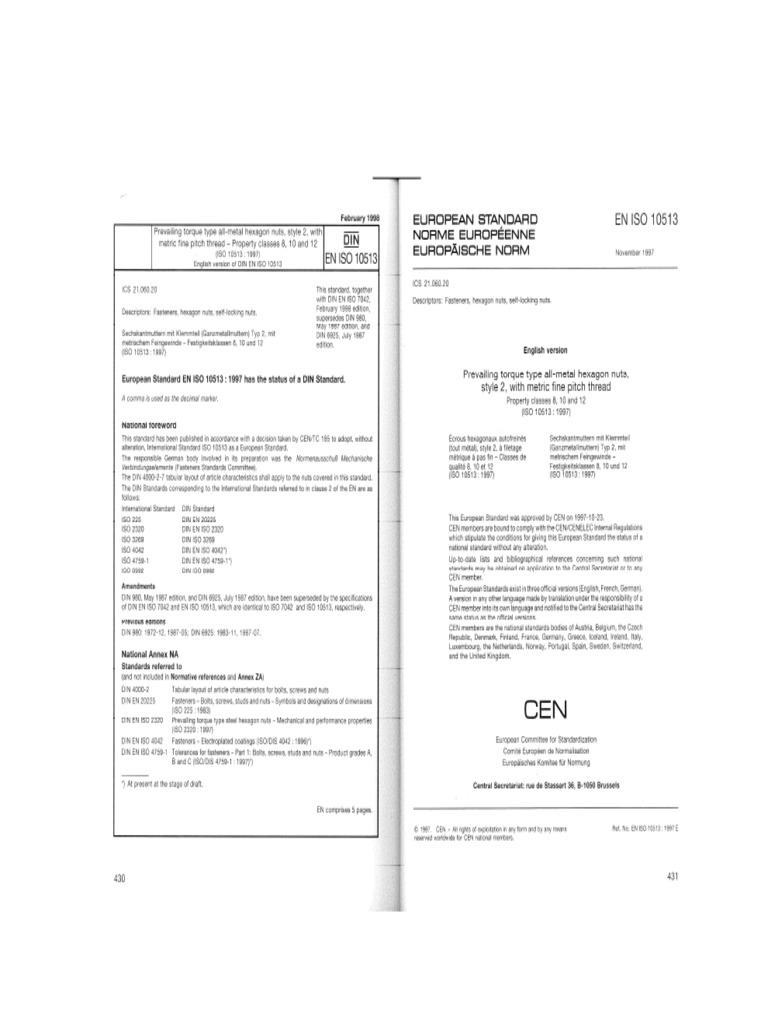 En Iso 10513 - 1997 | PDF