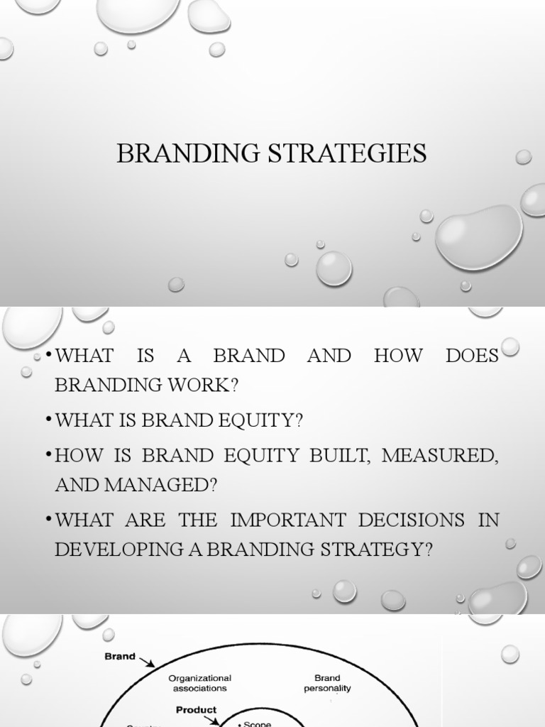 Branding Strategies | PDF | Brand | Packaging And Labeling