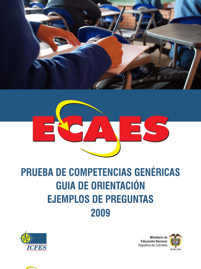 COMPETENCIAS GENERICAS EJEMPLOS ECAES