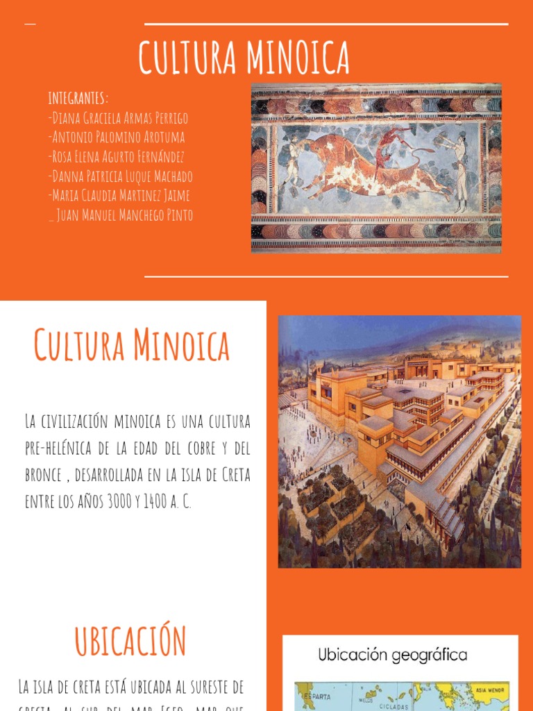 Ubicación y Cultura de la Civilización Minoica | PDF | Ciencias ...