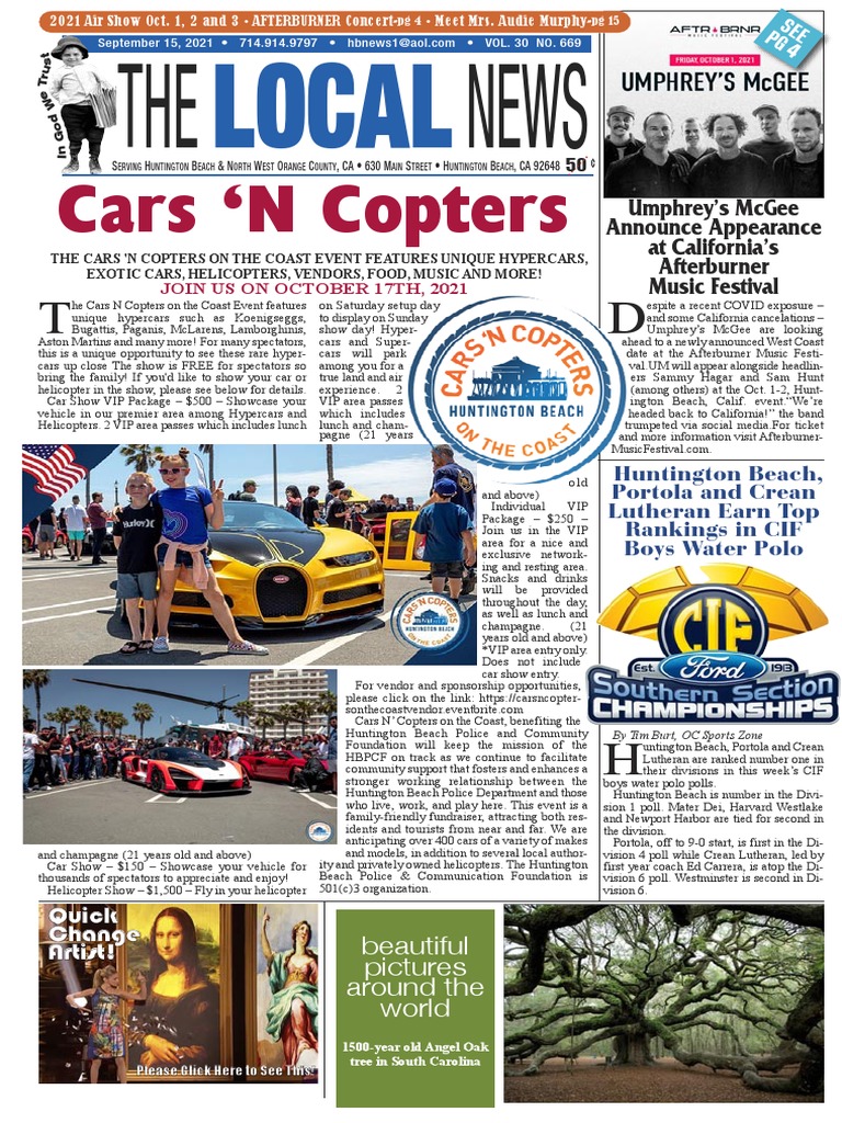 The Local News, September 15, 2021 W/ Website Links | PDF | Automated ...