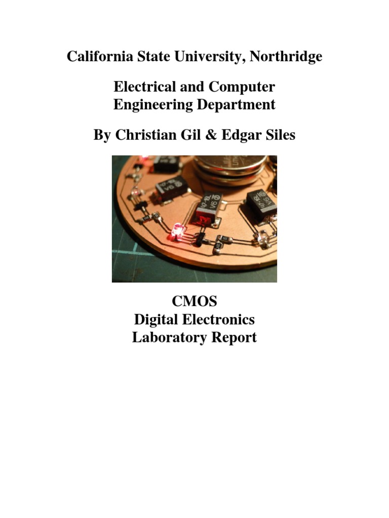 CMOS Port | PDF | Cmos | Logic Gate