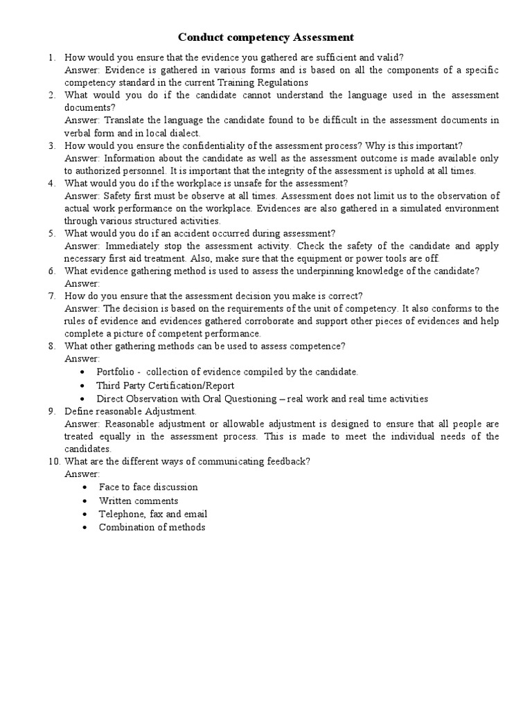 My Answer On Oral Questioning | PDF | Learning | Educational Assessment
