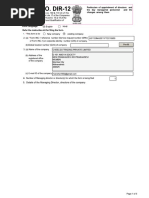 Updated Format of Form DIR-2 - Taxguru - in | PDF | Public Law | Common Law
