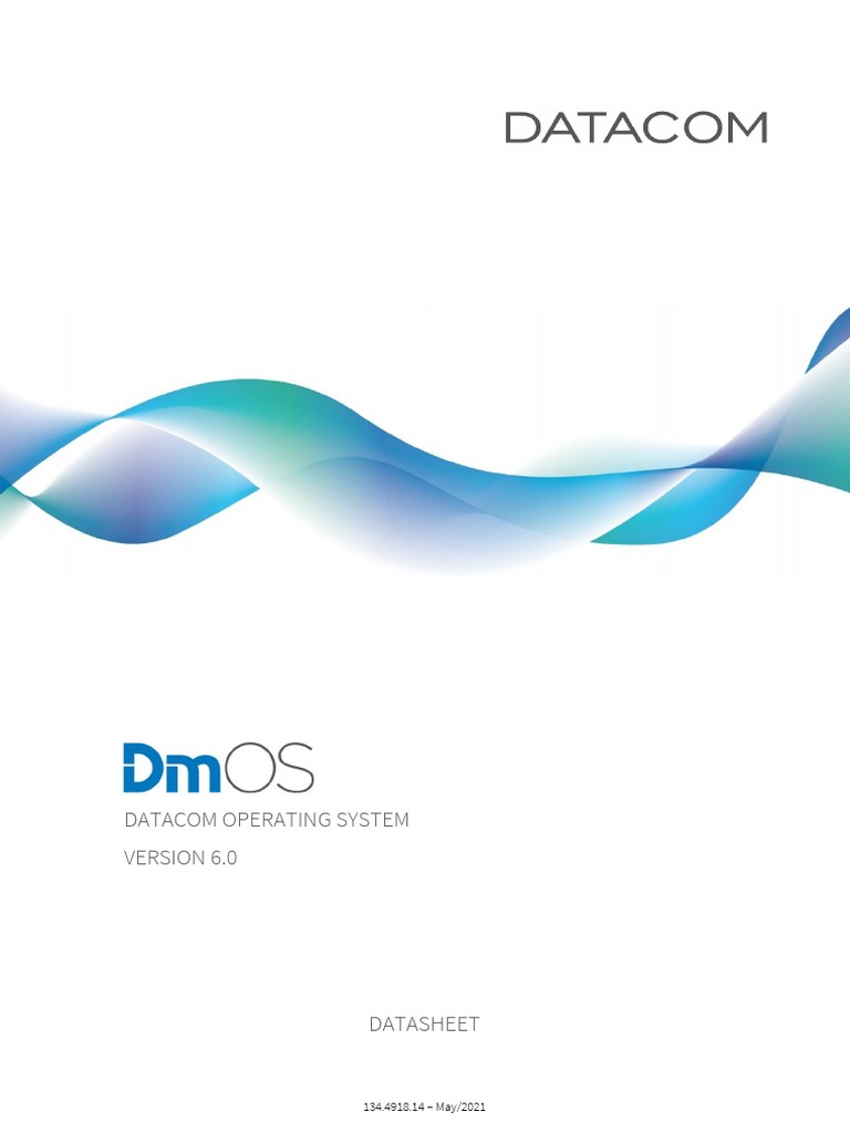 134.4918.14 - DmOS 6.0 - Datasheet | PDF | Virtual Private Network ...