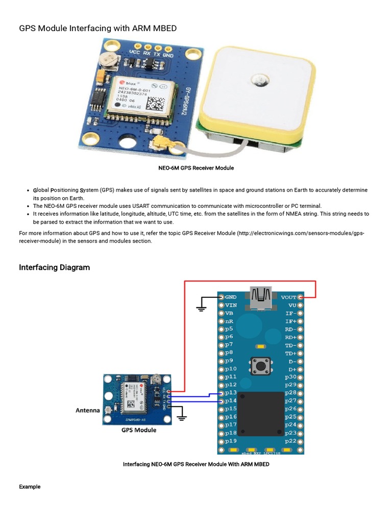 GPS Module Interfacing With ARM MBED - MBED | Download Free PDF ...