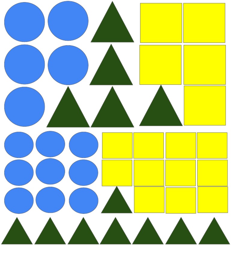 Figuras Geométricas para Recortar | PDF