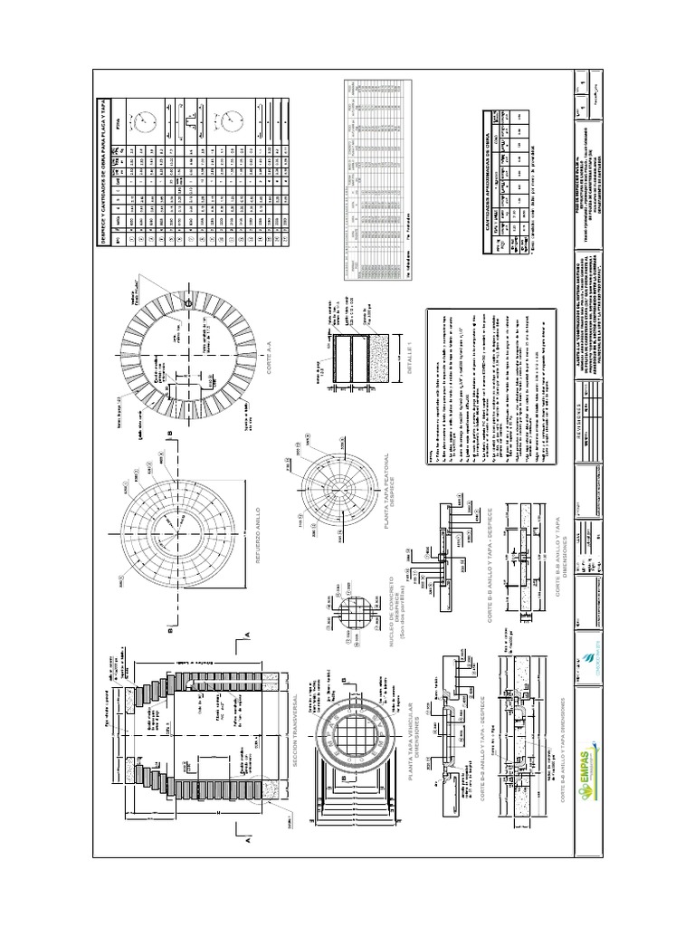 Pozo de Inspeccion Estructura en Ladrillo | PDF