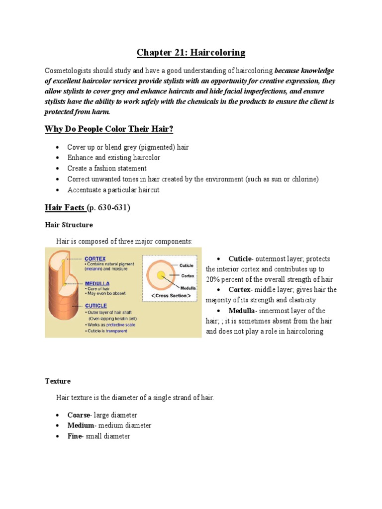 Understanding Haircoloring Techniques | PDF | Color | Hair