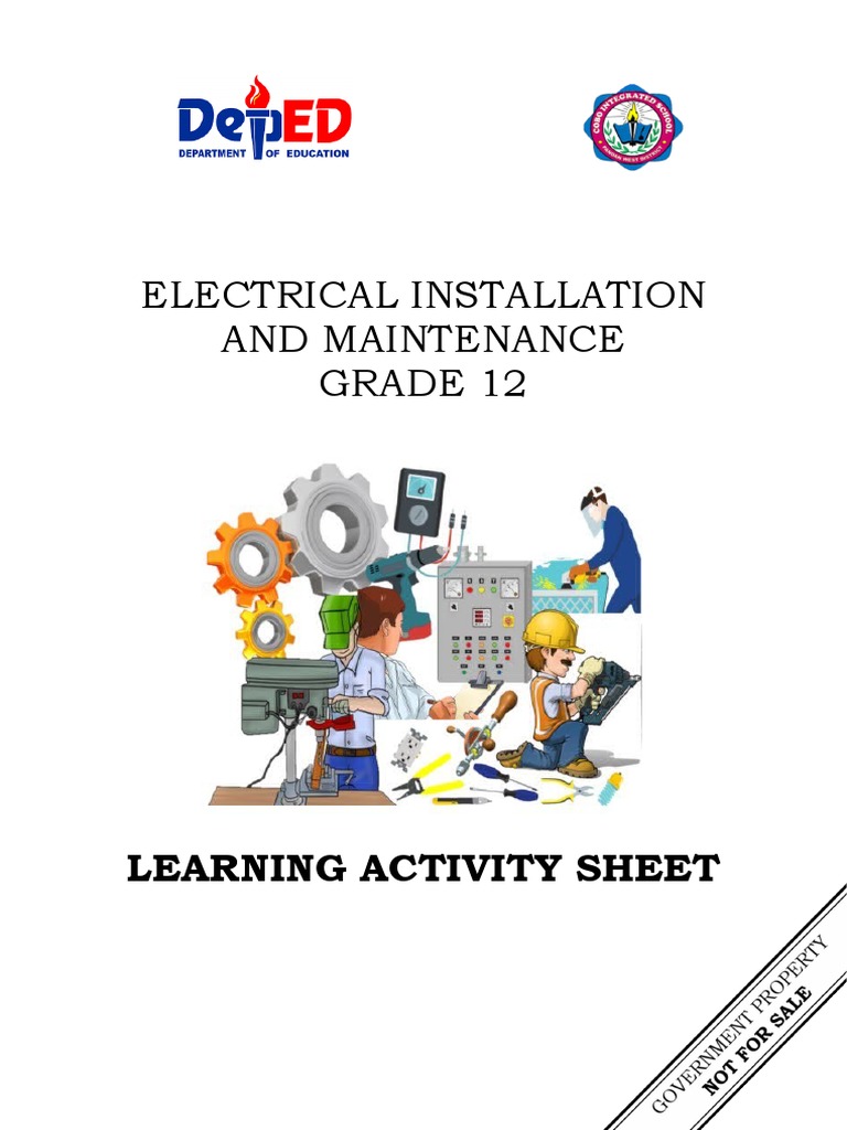 Electrical Installation and Maintenance Grade 12 | PDF | Electrical ...