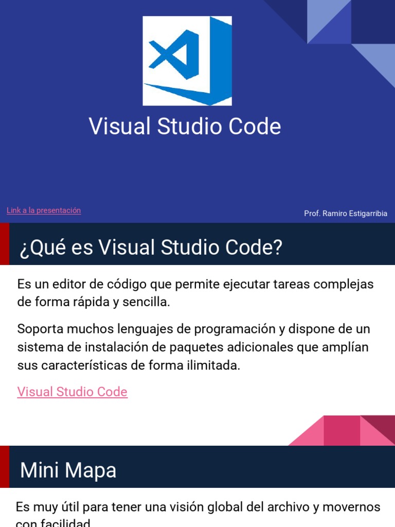 Visual Studio Code | PDF | Archivo de computadora | Informática