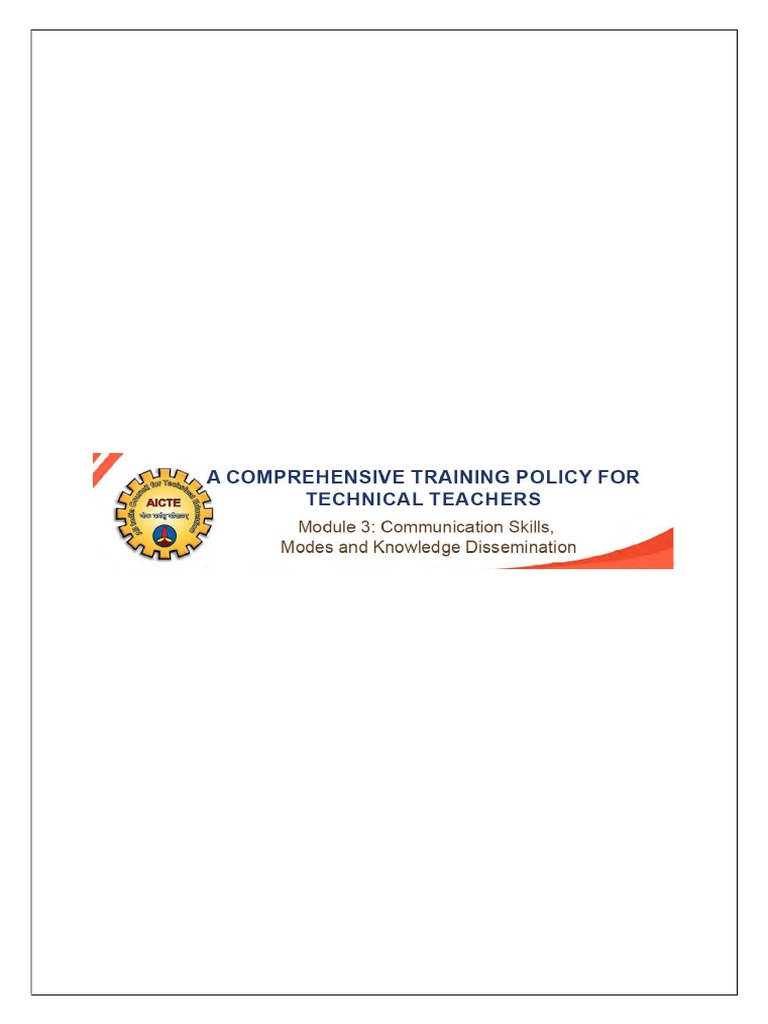 Swayam Module 3 Answer PDF | PDF | Communication | Behavior Modification