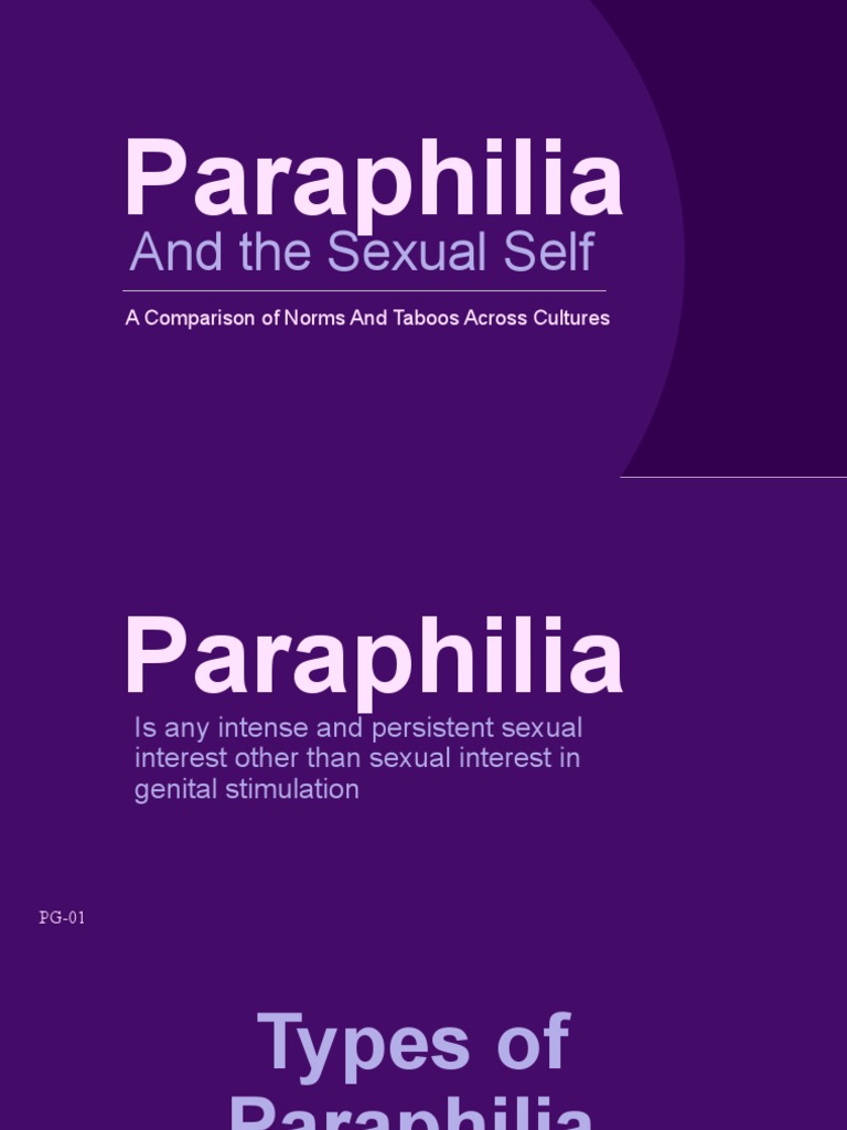 Paraphilia: and The Sexual Self | PDF | Pedophilia | Human Sexuality