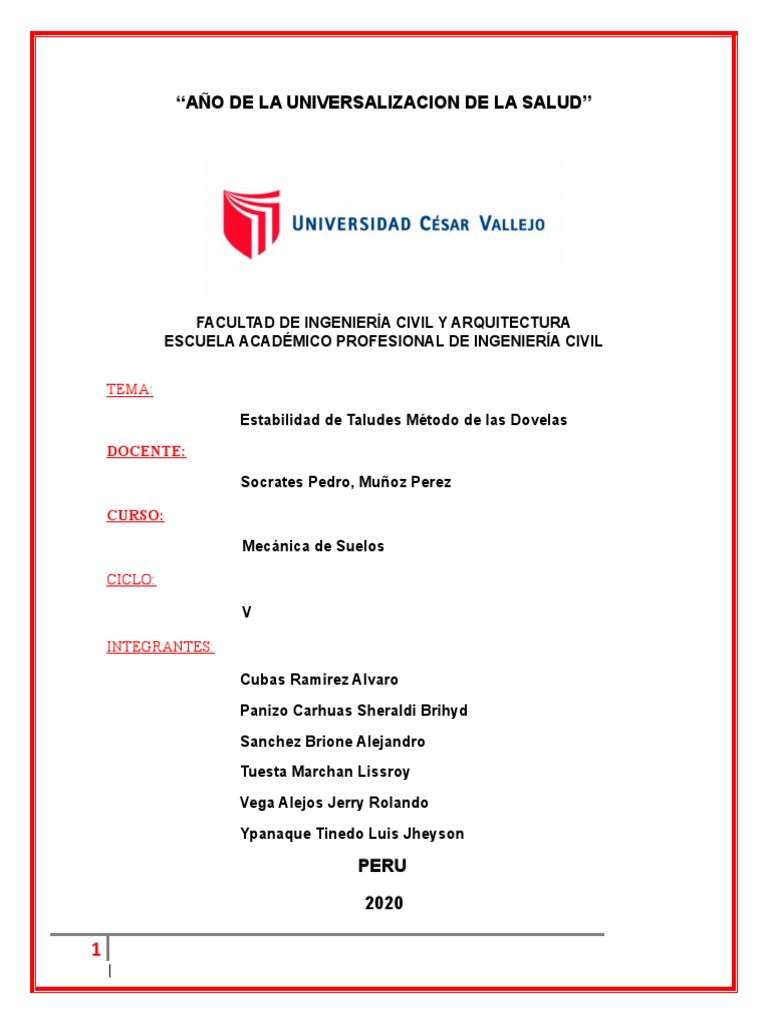 Caratula Ucv | PDF