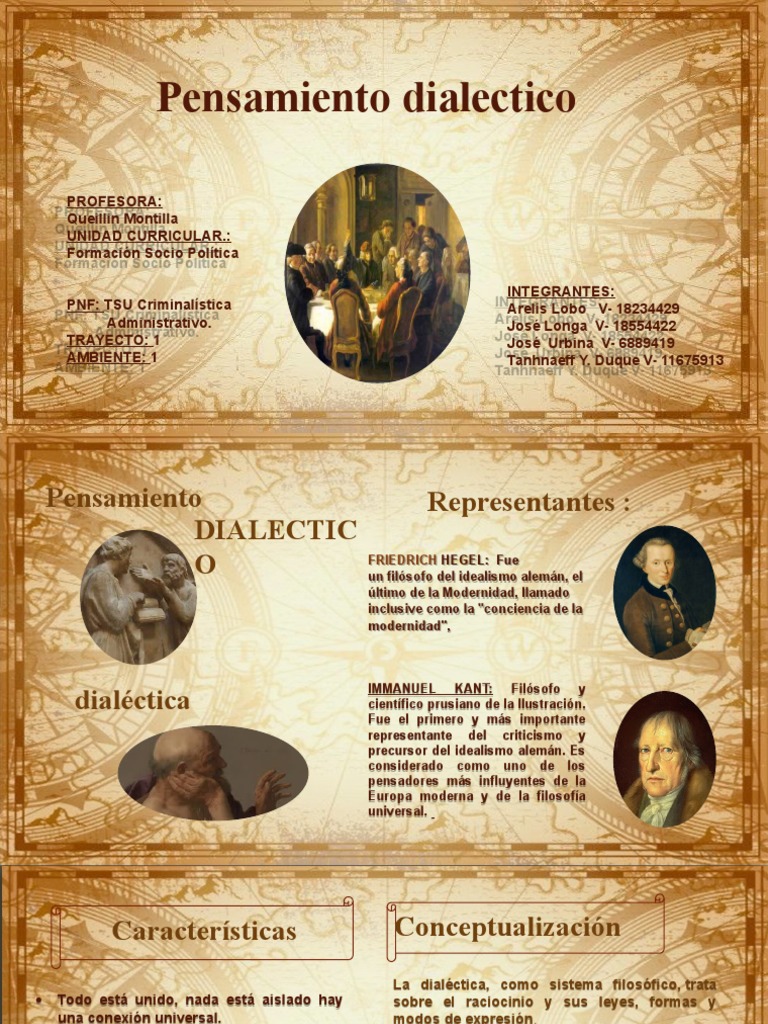Presentación1 Pensamiento Dialectico Listisimo | PDF | Dialéctico ...