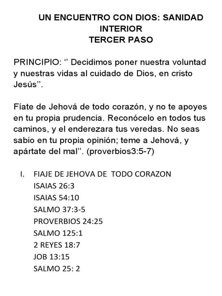 Un Encuentro Con Dios | PDF