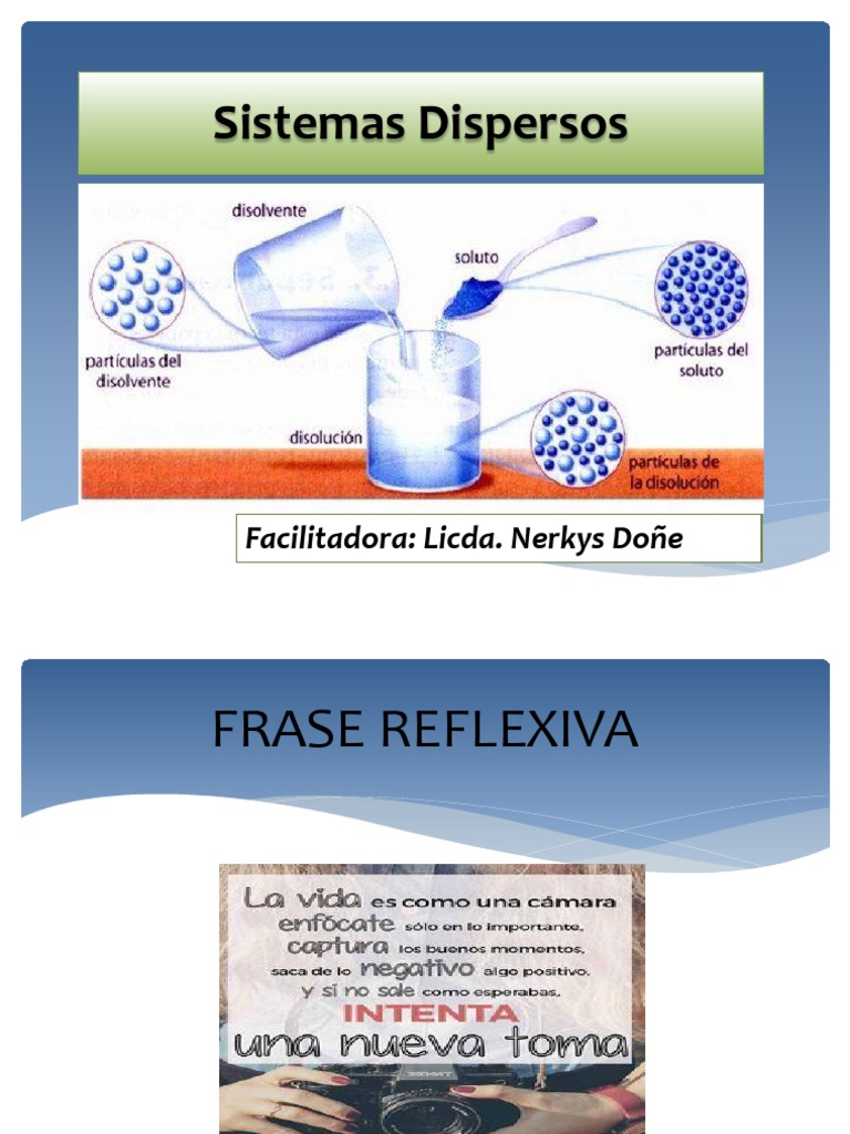 Introducción a Sistemas Dispersos | PDF | Coloide | Mezcla