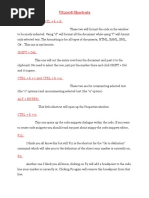 Visual Studio 2022 Keyboard Shortcuts Guide | PDF | Microsoft Visual ...