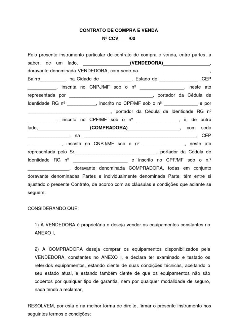 contrato compra e venda | Lei das Obrigações | Direito Privado