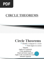 Circle Theorems | PDF | Teaching Methods & Materials | Home & Garden