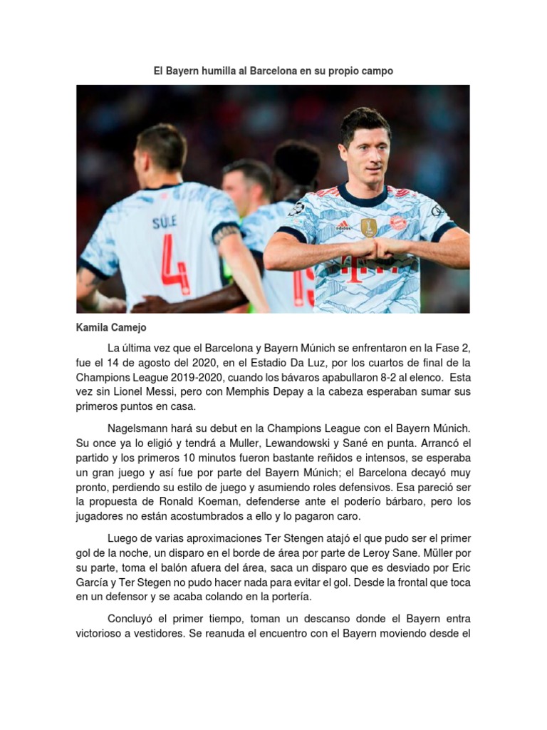 Ejemplo De Crónica Deportiva | 5 Ejemplos de Crónicas cortas y largas ...