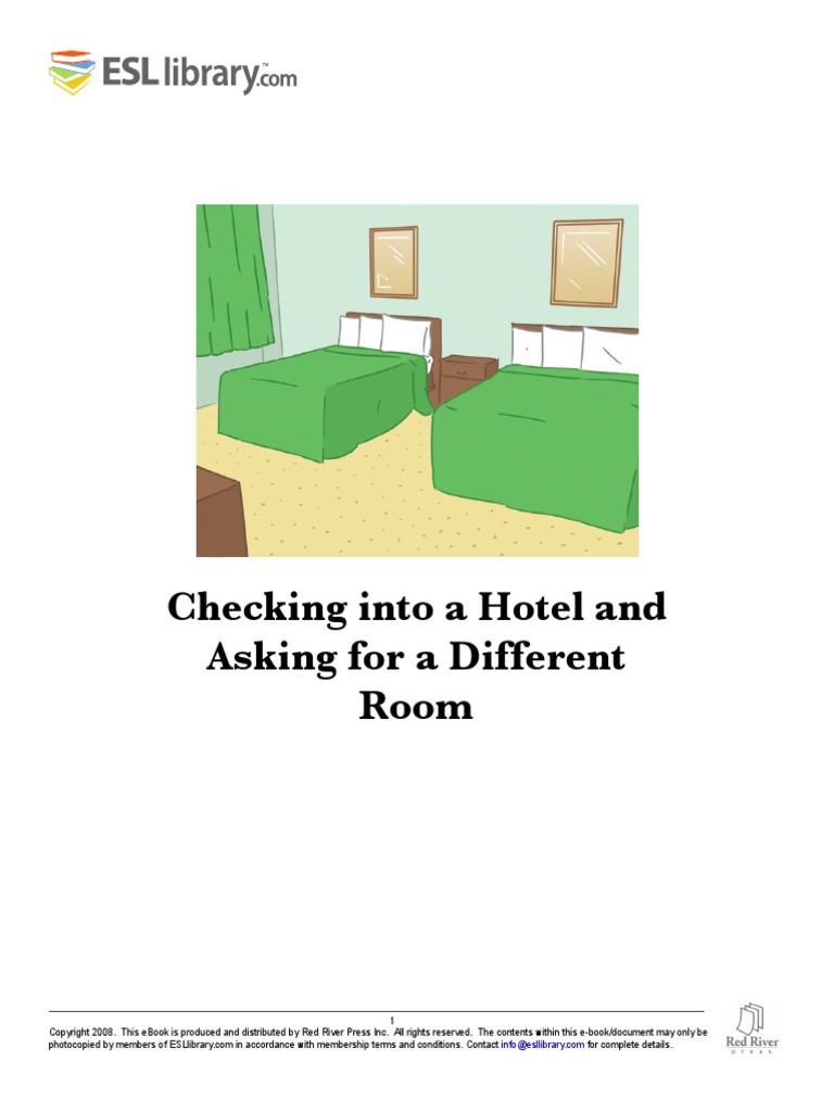Checking Into A Hotel and Asking For A Different Room | PDF | Business