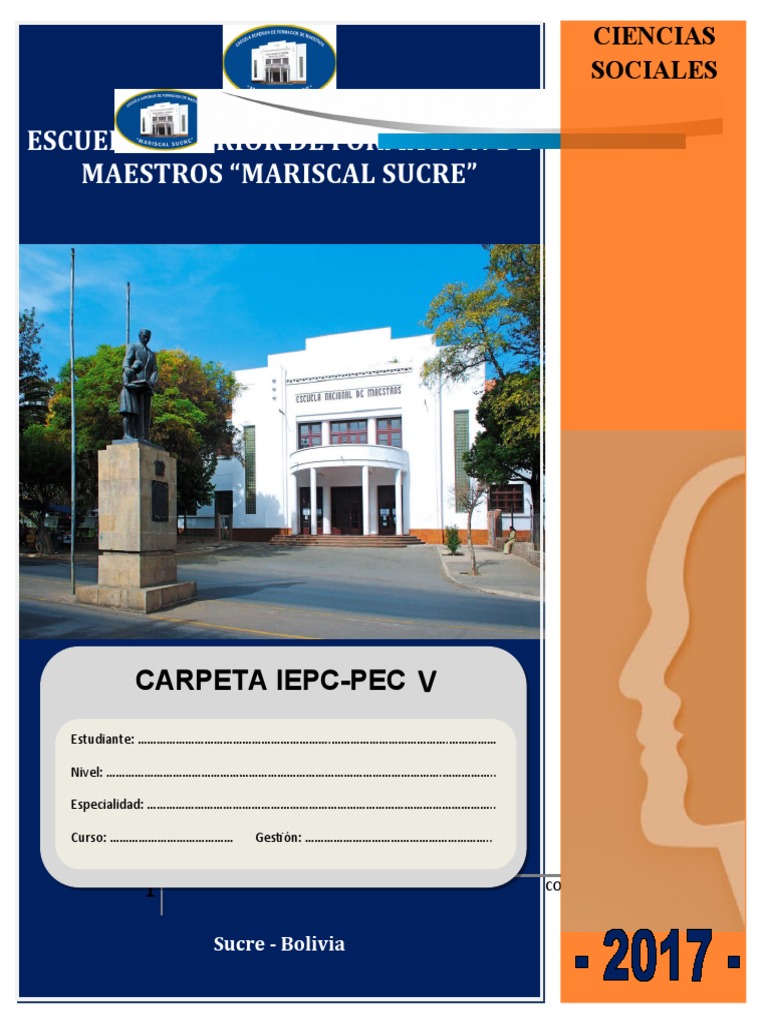 1 Carpeta Iepc-Pec 5to | PDF | Química | Educación más alta