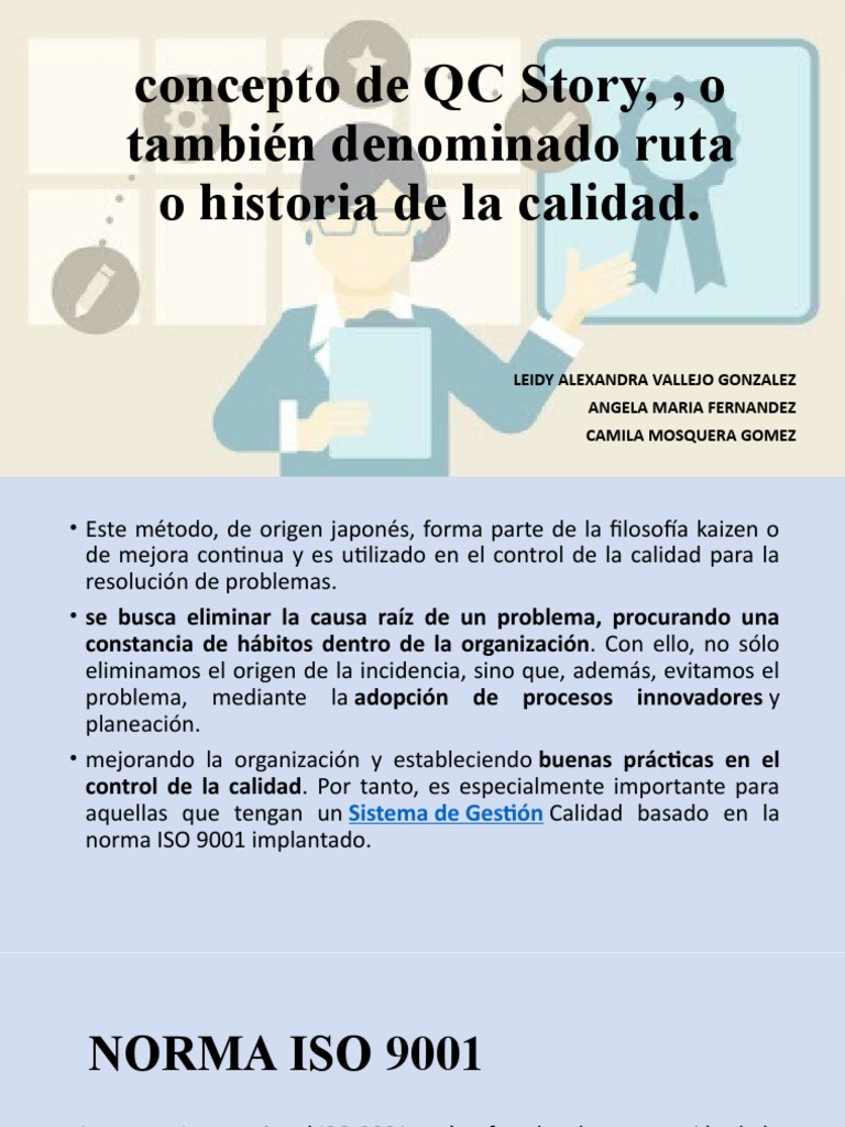 Concepto de QC Story | PDF | Calidad (comercial) | Gestión de la calidad