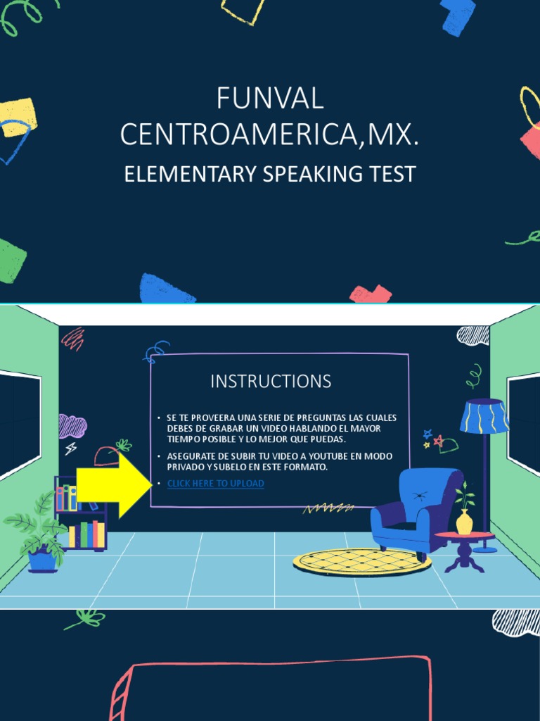 Elementary Speaking Test 1 | PDF