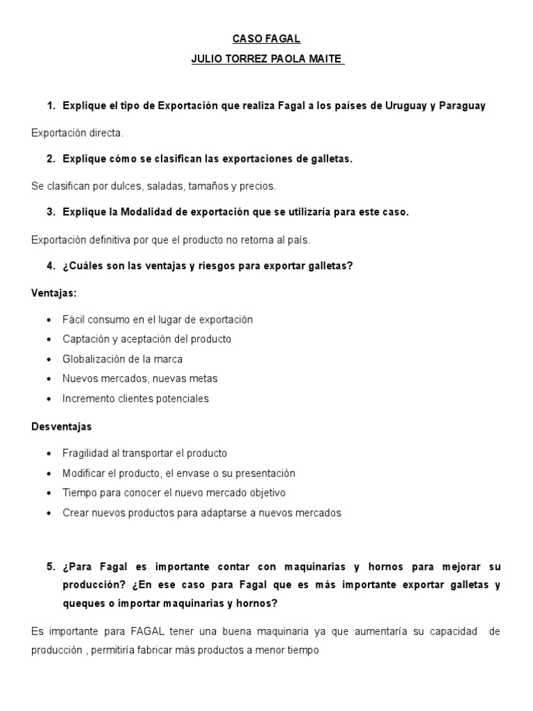 Caso Fagal | PDF | Tecnología