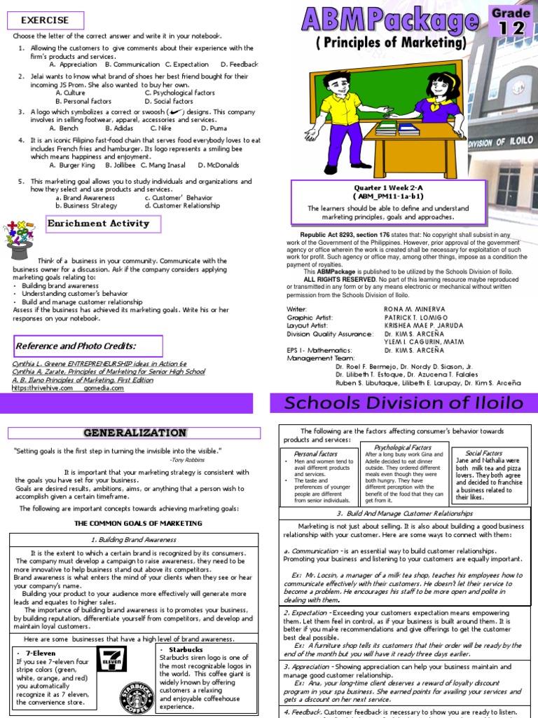 G12 Principles of MKTG Q1WK2 ABCD Final | PDF | Marketing | Digital ... G12 Principles of MKTG Q1WK2 ABCD Final | PDF | Marketing | Digital ...
