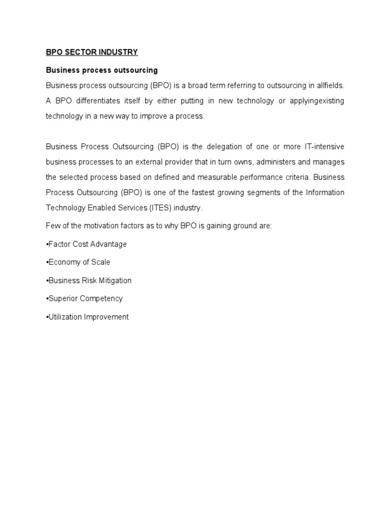 Wipro Bpo Profile | PDF | Outsourcing | Employee Retention