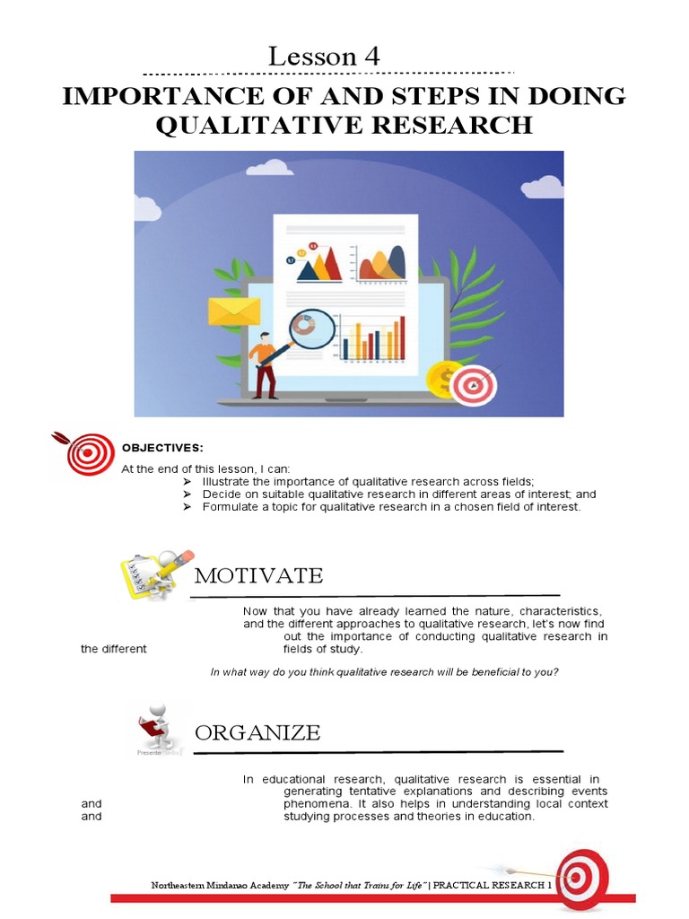 G11 Practical Research Lesson 4 | PDF | Qualitative Research | Hypothesis