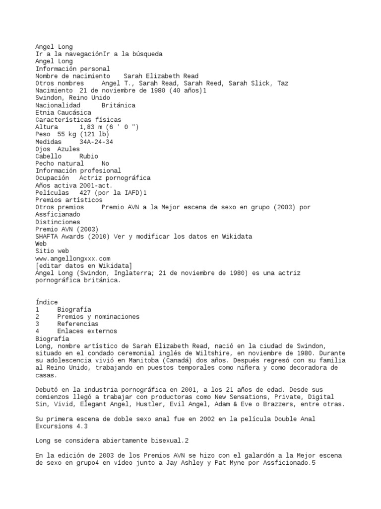 Angel Long Pdf Wikipedia Sitios Web