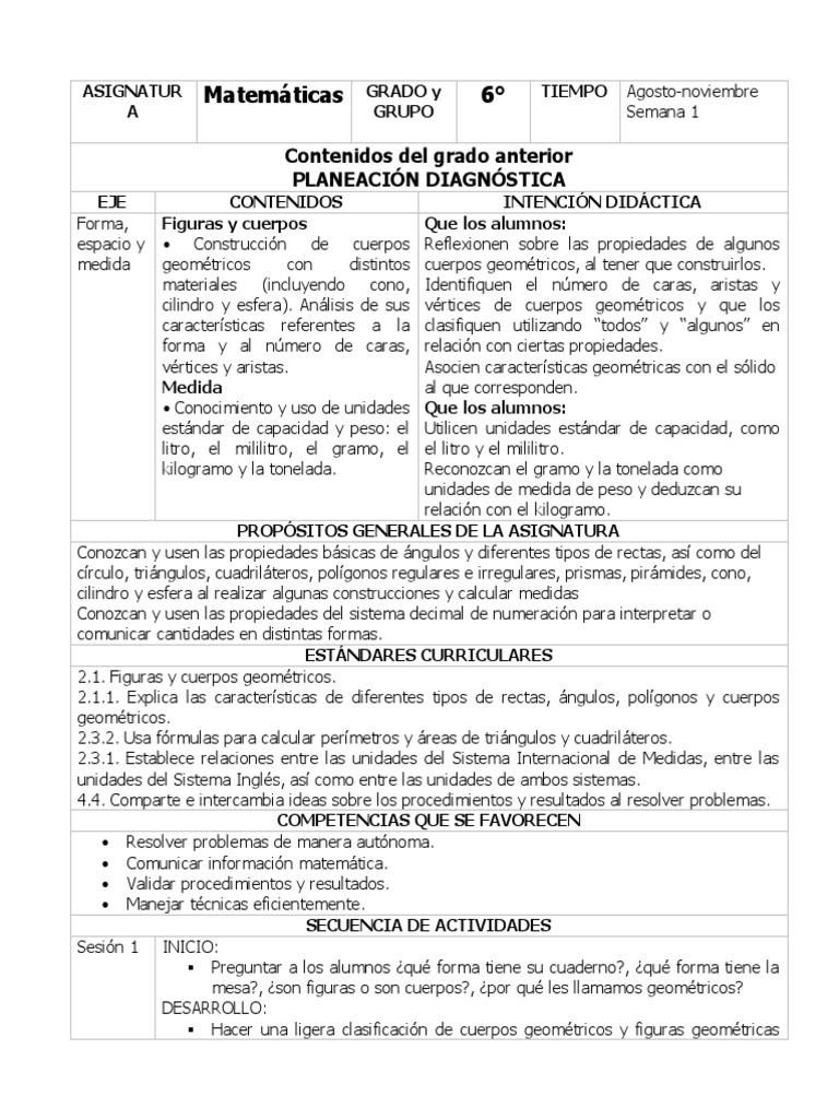 6to Grado Matemáticas (2019-2020) | PDF | División (Matemáticas) | Decimal