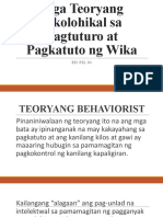 Teoryang Innative | PDF